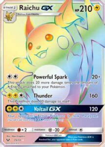 All Rainbow Rare Pokemon Cards Complete List Card Gamer