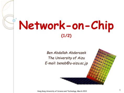Introduction To Network On Chip Noc