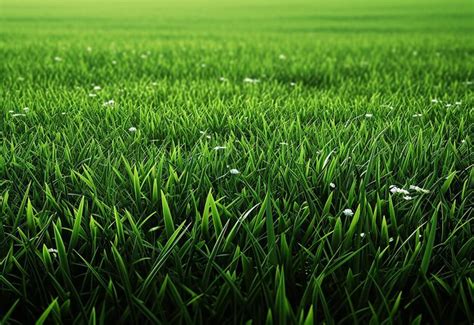 Photo Of Green Fake Grass Texture Pattern Background Design Premium