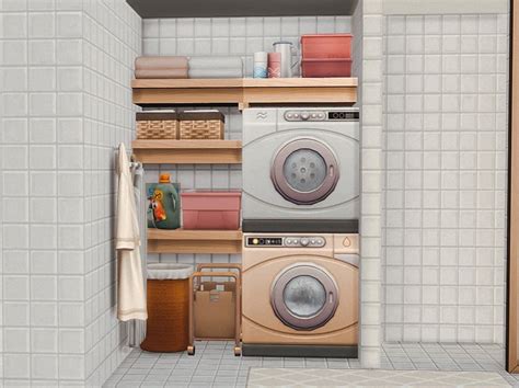 Small Spaces Laundry Room Cc Pack For The Sims 4 Patreon Artofit