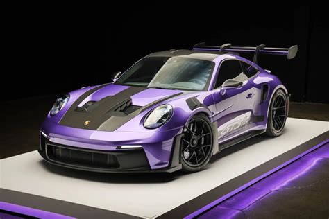 Viola Purple Metallic 2024 Porsche 911 Gt3 Rs Weissach Wob Cars