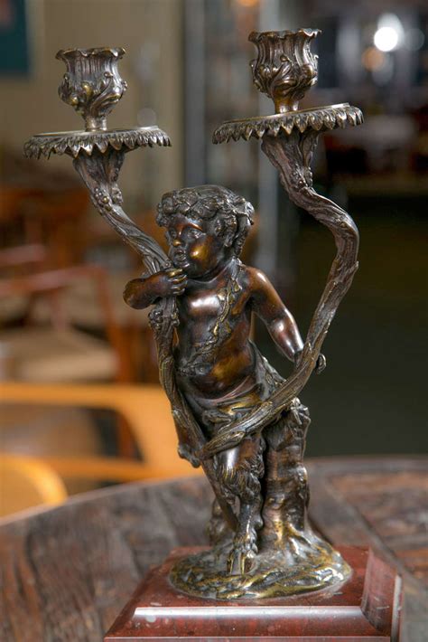 Pair Of Rococo Style Candelabra For Sale At 1stdibs