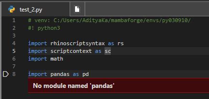 How Do I Properly Point Rhino To An Existing Anaconda Env Scripting Mcneel Forum