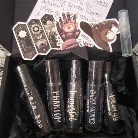 Grim Reaper Gothic Roll On Perfume Oil Spooky Goth Scents Unisex