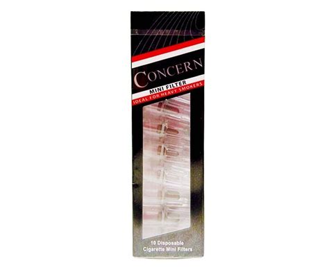 Concern Mini Filter 10 Disposable Cigarettes Filters