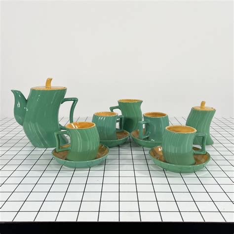 Ceramic Tea Service By Massimo Iosa Ghini For Naj Oleari 1980s 224856