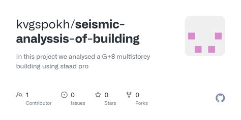 Github Kvgspokhseismic Analyssis Of Building In This Project We Analysed A G8 Multistorey