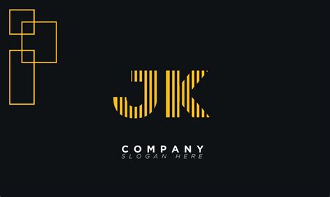 Jk Alphabet Letters Initials Monogram Logo J And K 10802544 Vector Art At Vecteezy