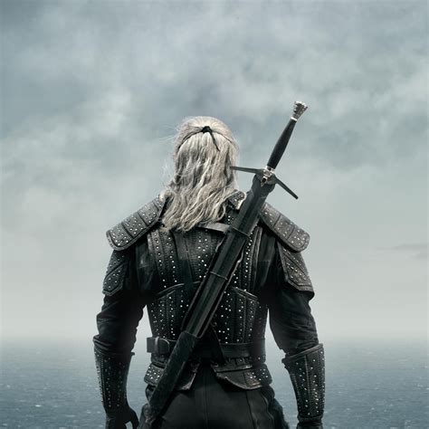 2932x2932 The Witcher Netflix Poster Ipad Pro Retina Display Wallpaper