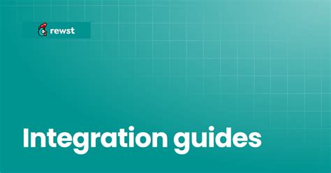 Integration Guides Rewst Documentation