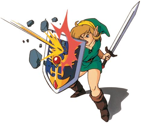 Link Blocking Art The Legend Of Zelda A Link To The Past Art Gallery