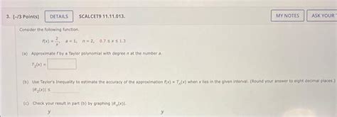 Solved Consider The Following Function Chegg