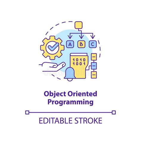 Object Oriented Programming Pillars Blue Onboarding Mobile App Screen