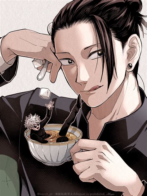 Mar March Jjt Getou Suguru Gojou Satoru Jujutsu Kaisen Black