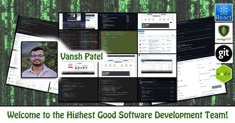 One Community Welcomes Vansh Patel To The Software Team