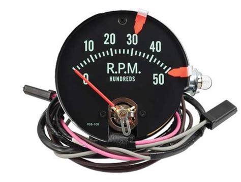 1963 66 Chevy Truck Tachometer Conversion Kit W Harness V8