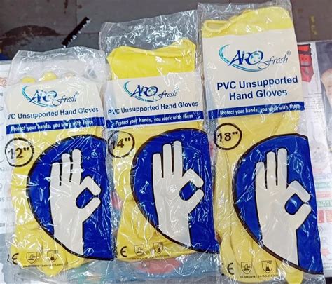 Pvc Support Hand Gloves At ₹ 77pair Safety Gloves In Pune Id