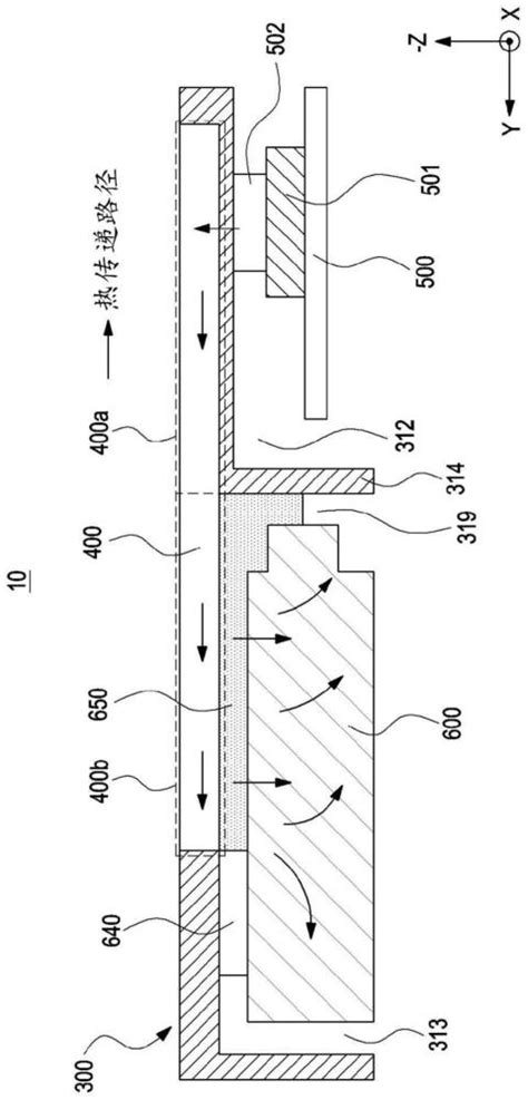 包括散热结构的电子装置的制作方法