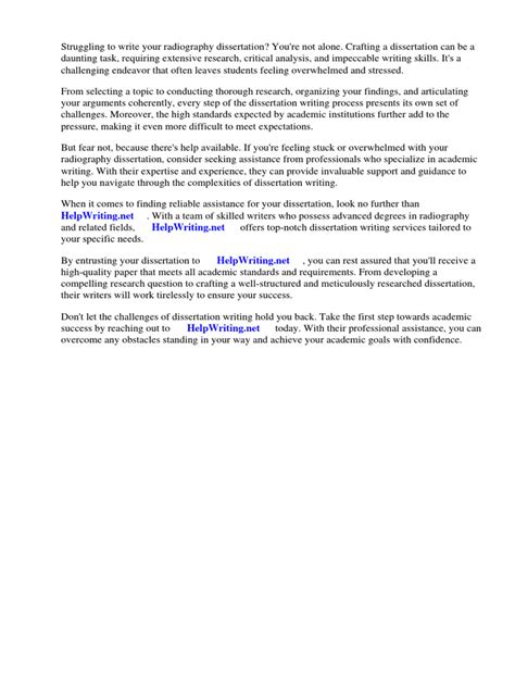 Radiography Dissertation Examples Pdf Radiology Radiography