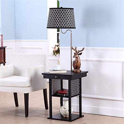 Brightech Madison Table And Lamp Combo With Led Bulb Desk Lamp With Usb