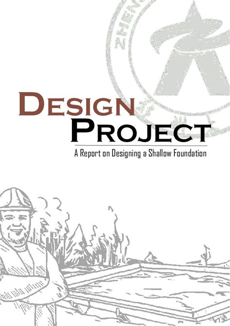 Pdf Design Project For Foundation Engineering