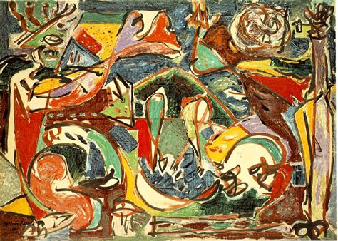 Mural 1943 By Jackson Pollock Artchive