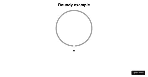 Roundy Examples Codesandbox
