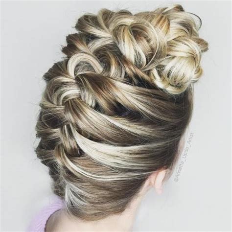 Cute Upside Down French Braid Ideas