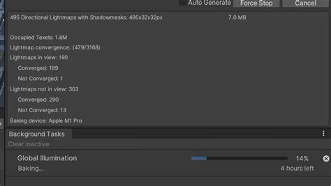 Help Cant Bake Lighting For My Scenes Even On The Lowest Settings