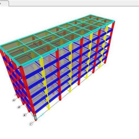 3d Frame Structural Design Download Scientific Diagram