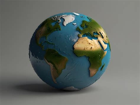 World Globe Earth 3d Rendering Elements Of This Image Furnished By Nasa