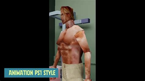 Do Ps1 Style 3d Model By Fernando Mora Fiverr