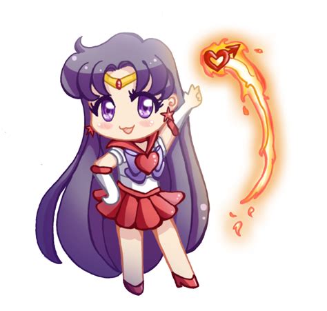 Sailor Mars Chibi By Drewbiedooah On Deviantart