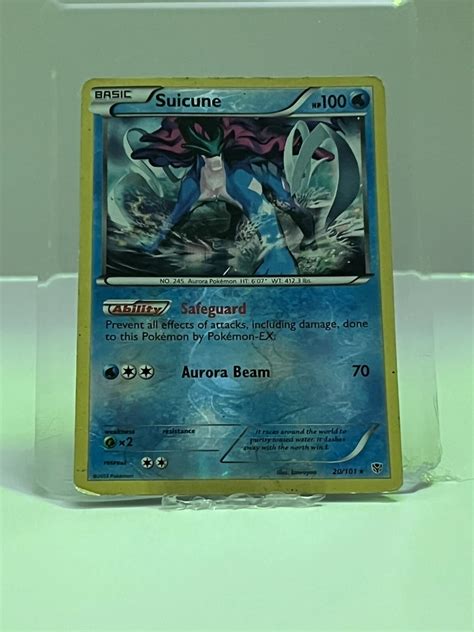 Suicune Card Plasma Blast