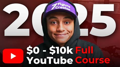 Free 2 Hour Youtube Course For Beginners 0 10kmo In 90 Days Youtube