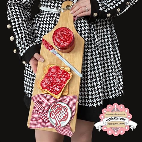 Jam Toast Buttering Scene Purse Fake Food Purses Realistic Etsy