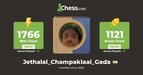 Harry Jethalalchampaklaalgada Chess Profile