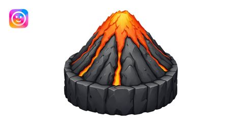 Create A Volcano With Its Eyes Tightly Shut Emoji Ai Emoji Generator