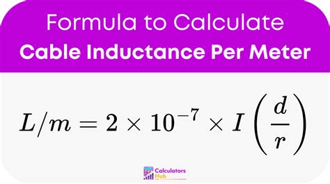 Coax Cable Inductance Calculator At Cassandra Wasinger Blog