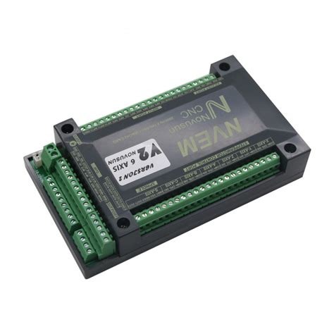 6 Axis 200khz Cnc Ethernet Controller Card Breakout Interface Mach3