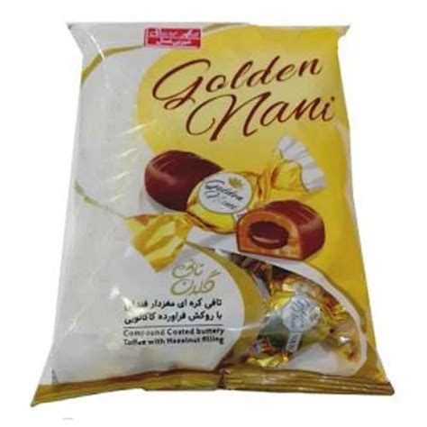 قیمت و خرید تافی کره ای مغزدار فندقی گلدن نانی 400 گرم فروشگاه های‌شاپ پس انداز شما الویت ماست