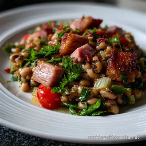 New Year Recipes Lucky Hoppin John With Ham Hock