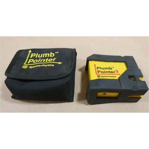 Spectra Physics Plumb Pointer 3 Laser Plane Miniature Multi Light