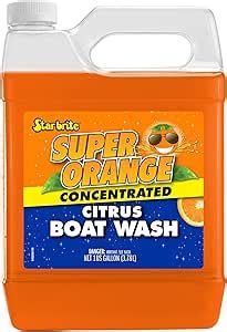 Star Brite Super Orange Boat Wash Concentrate 128oz Makes 384 Gallons