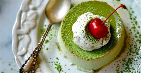 Aprende A Preparar Este Delicioso Flan De Té De Matcha Rico En Antioxidantes Infobae
