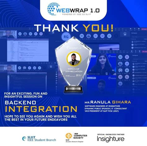 Ieee Computer Society Of Sliit On Linkedin Webwrap1 Ieee Ieeecs