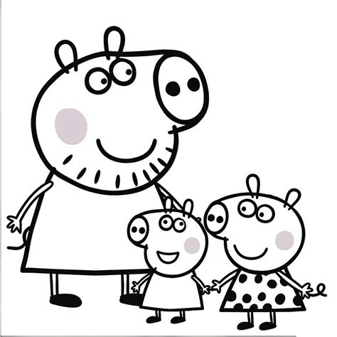 62 Kolorowanki Świnka Peppa Pobierz W Wielu Formatach
