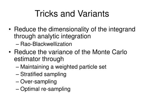 Ppt Particle Filtering A Brief Introductory Tutorial Powerpoint