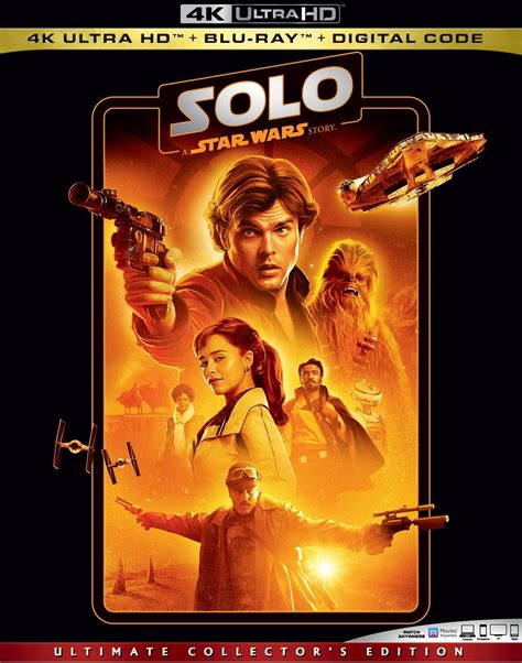 Solo A Star Wars Story 4k Re Releaseslip Blurays For Everyone