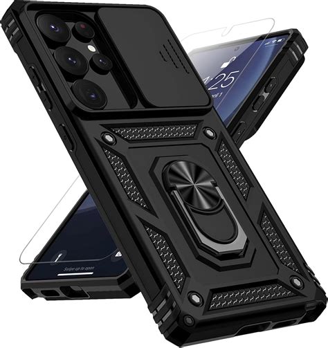 For Samsung Galaxy S25 Ultra Case With Slide Camera Cover